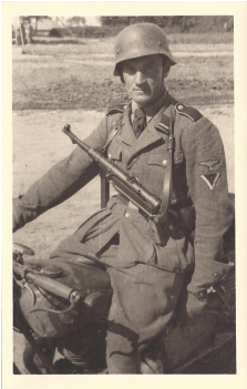 Download Ww2 German Ss Soldier Postcard $75 - Soldier | Transparent PNG ...