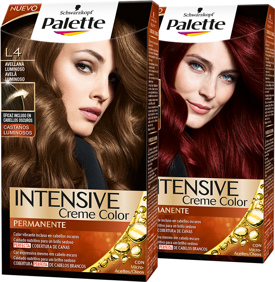 Intensive Creme Color - Tinte Palette Carta De Colores (970x1400), Png ...