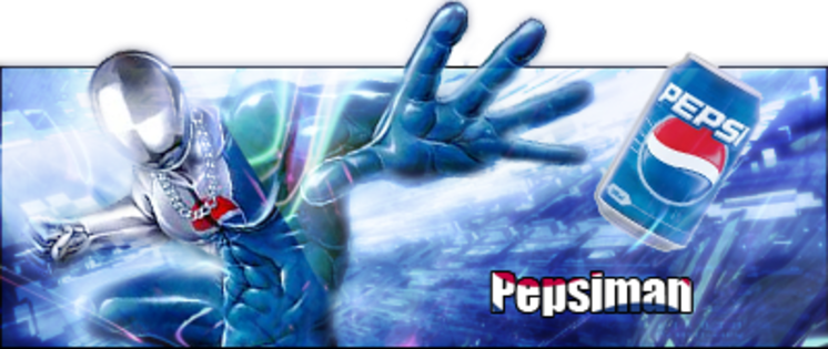 Pepsiman Wallpaper Hd (746x315), Png Download