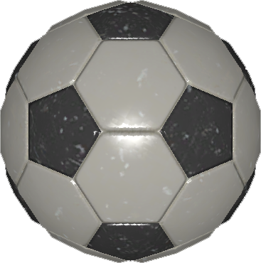 Dust Soccer Ball001 Mdl - Football (367x370), Png Download