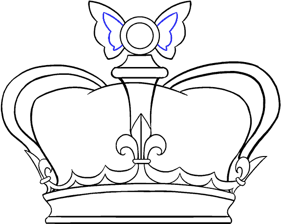Download How To Draw Crown - Easy Drawings Of Crowns | Transparent PNG ...