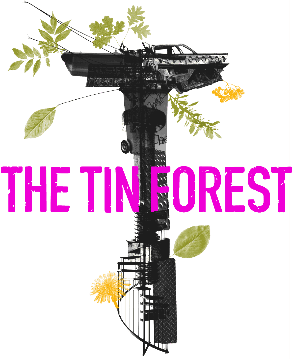The Tin Forest - Albany (1183x1449), Png Download