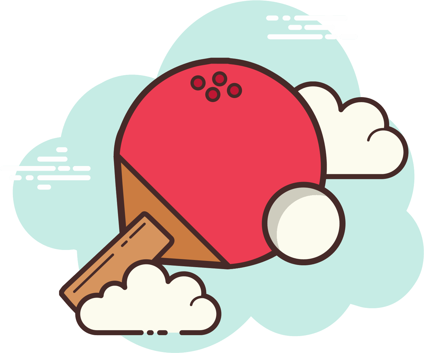 Game Ping Pong Icon - Hotel (1600x1600), Png Download