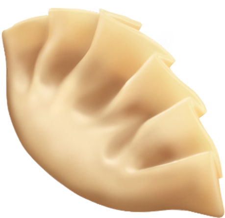 Dumpling - Dim Sum Emoji (571x571), Png Download