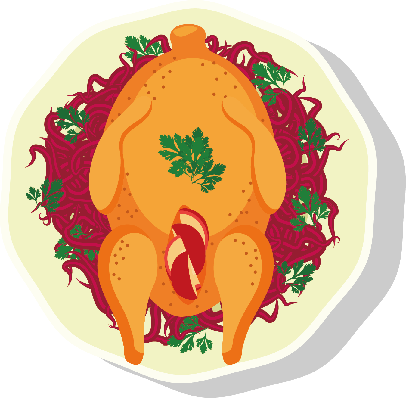 Roast Chicken Drawing At Getdrawings - Drawing Roast Chicken (1349x1322 ...