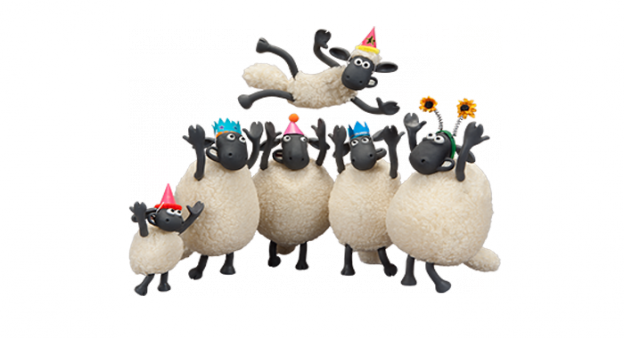 Shaun The Sheep Characters Png - Shaun The Sheep Png (624x338), Png ...