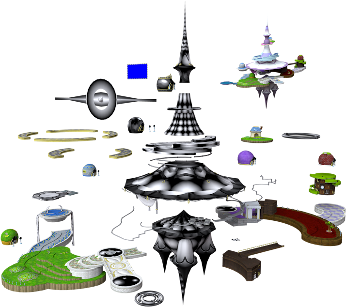 Download Zip Archive - Super Mario Galaxy (750x650), Png Download