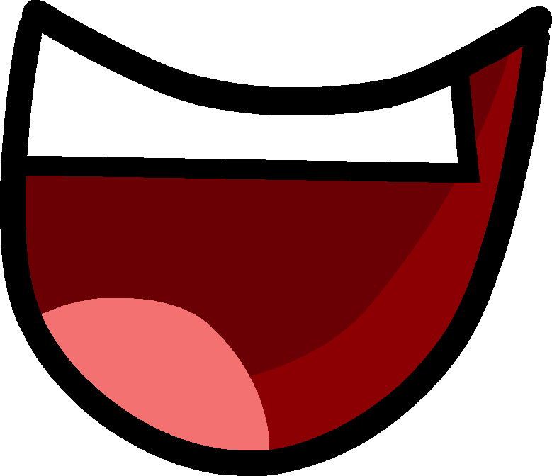 Custom Smile Mouth Open - Smile Object Shows Mouth (779x672), Png Download