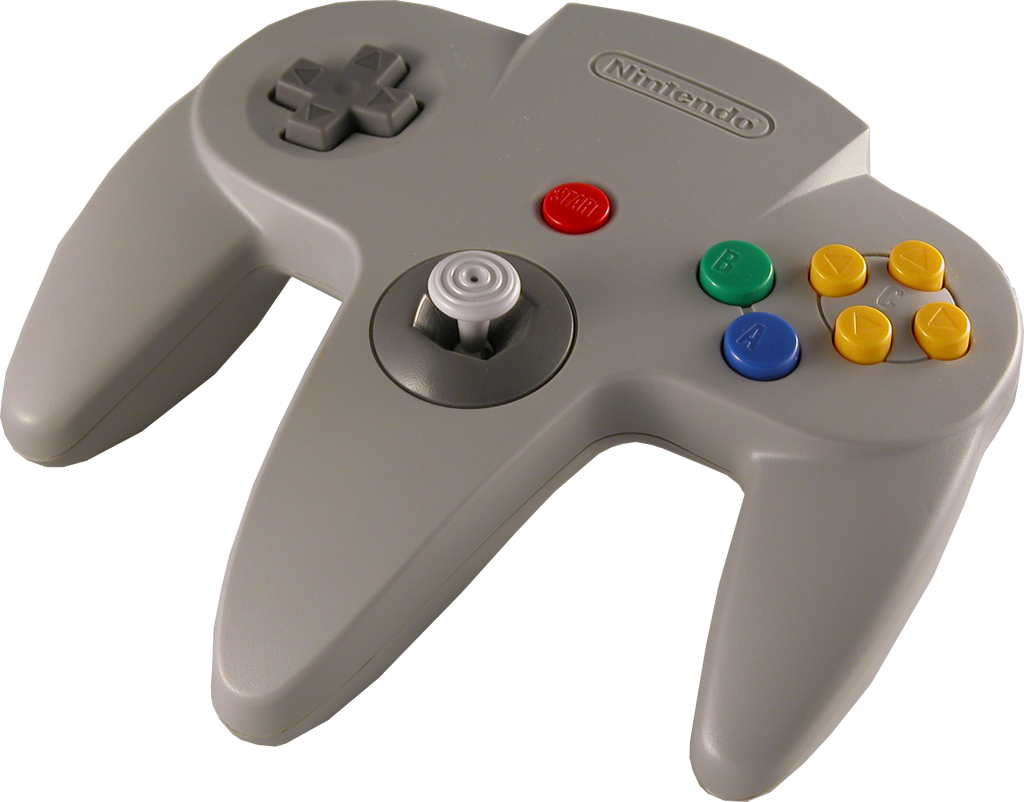 Nintendo N64 Controller - Nintendo 64 Controller Png (1024x802), Png ...