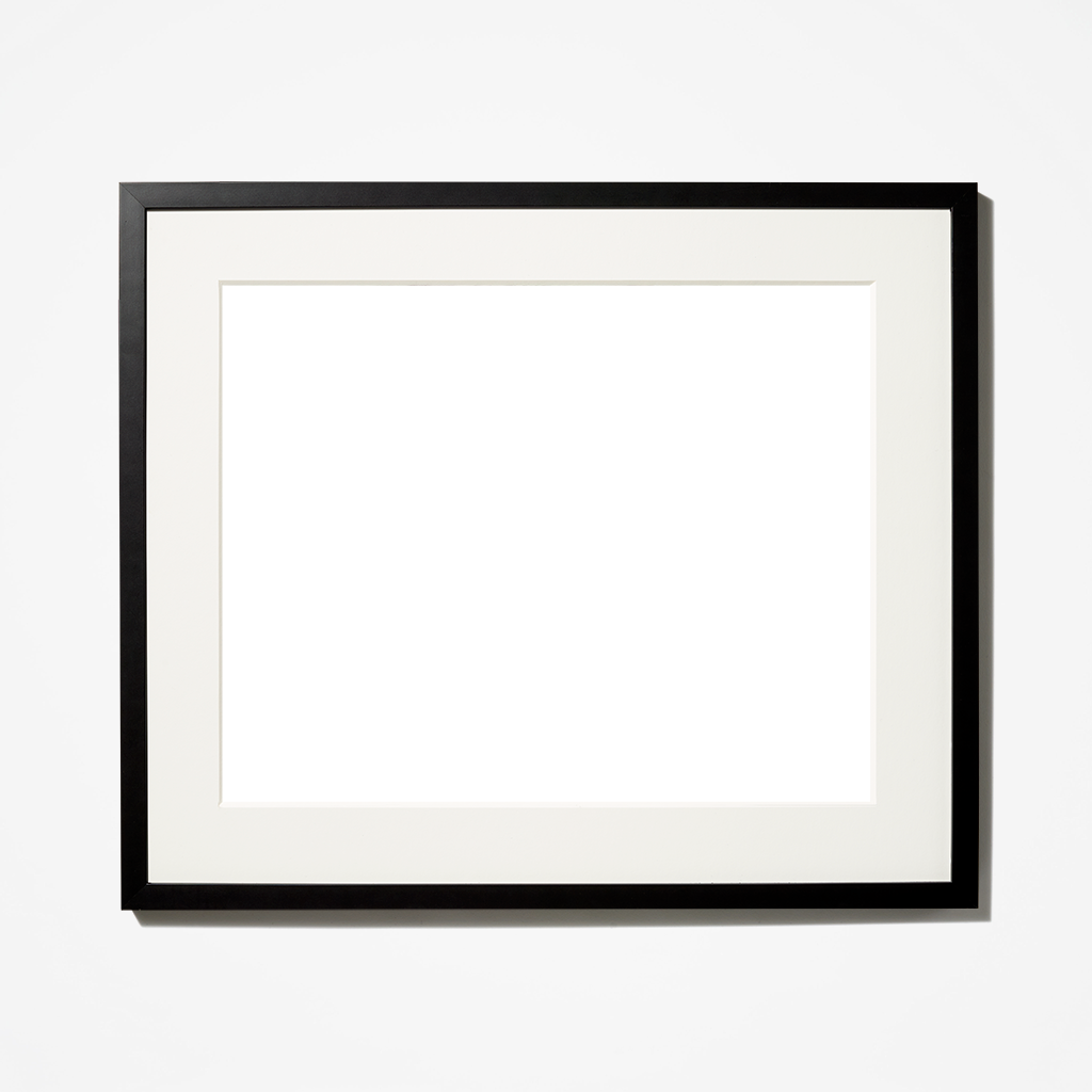Black Frame - Frame In Black (1024x1024), Png Download