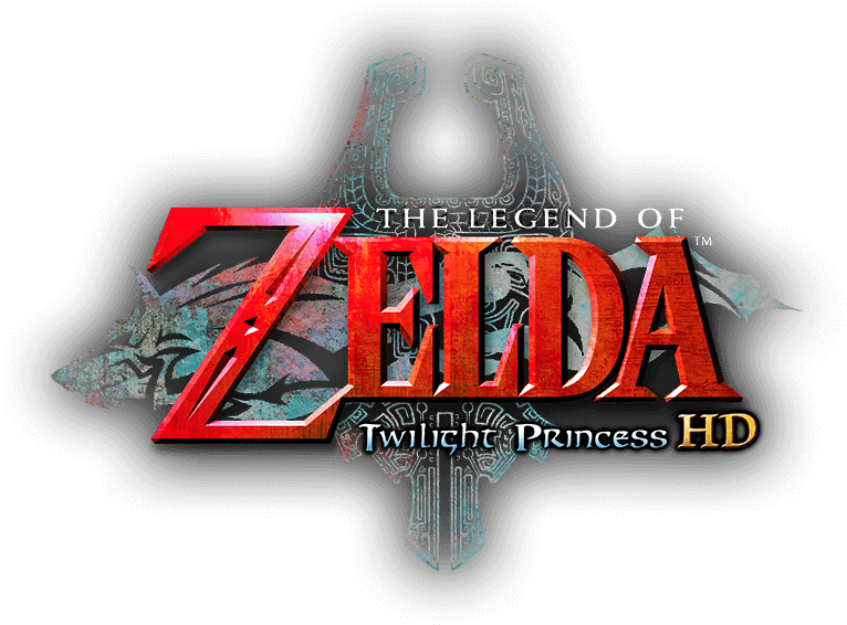 Menu Wii U - Legend Of Zelda Twilight Princess Hd Logo (779x575), Png ...