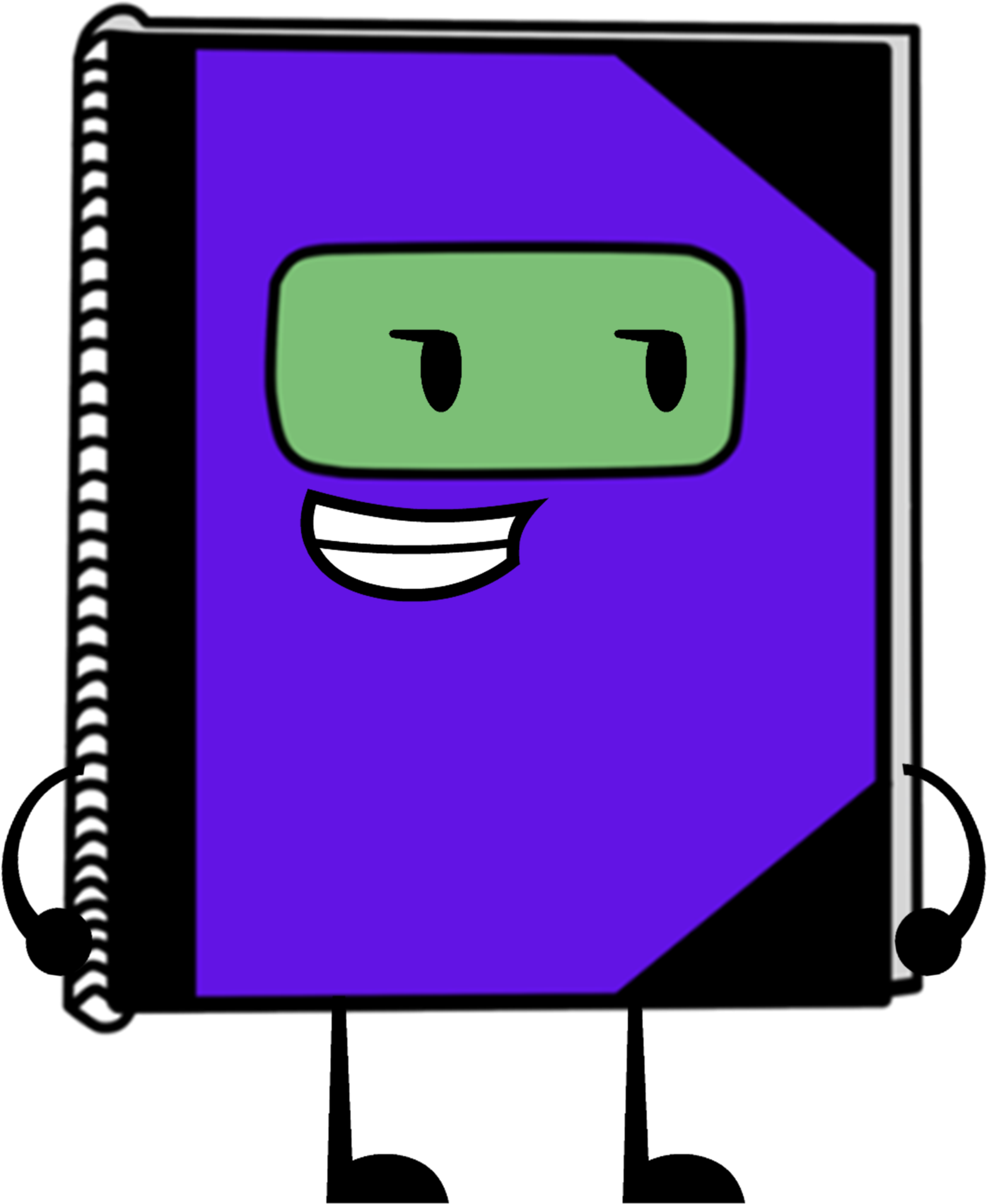 Notebook-0 - Bfdi Notebook (3187x3741), Png Download