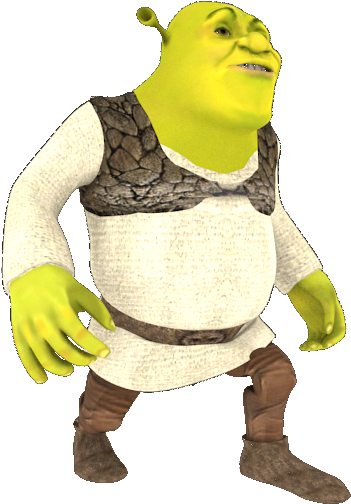 Mlg Shrek Png - Shrek (421x539), Png Download