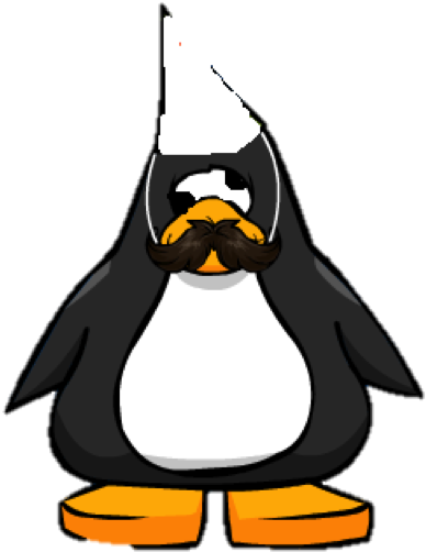 Derp Penguin - Club Penguin Derp (518x539), Png Download