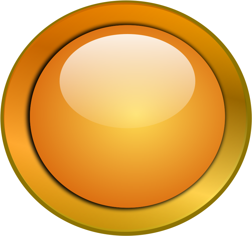 Download How To Set Use Fall Yellow Button Clipart - Clip Art Round ...