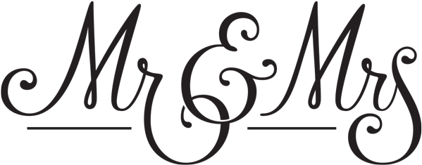 Download This Is A Collection Of Some Typography Experiments - Mr & Mrs Png | Transparent PNG ...