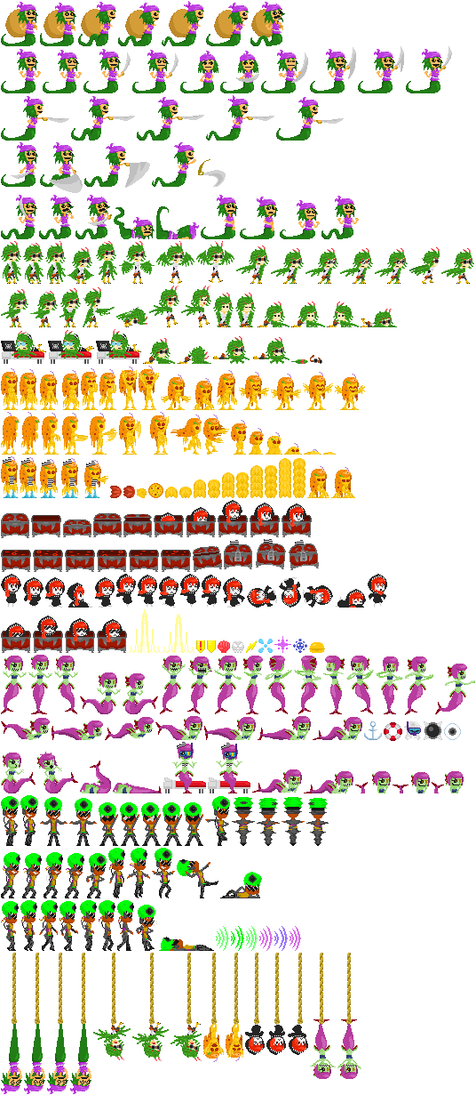 Sprite Sheet (536x1231), Png Download