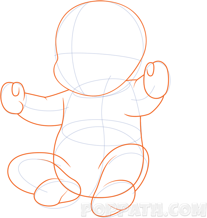 Drawn Baby Baby Pacifier - Drawing (1000x1000), Png Download