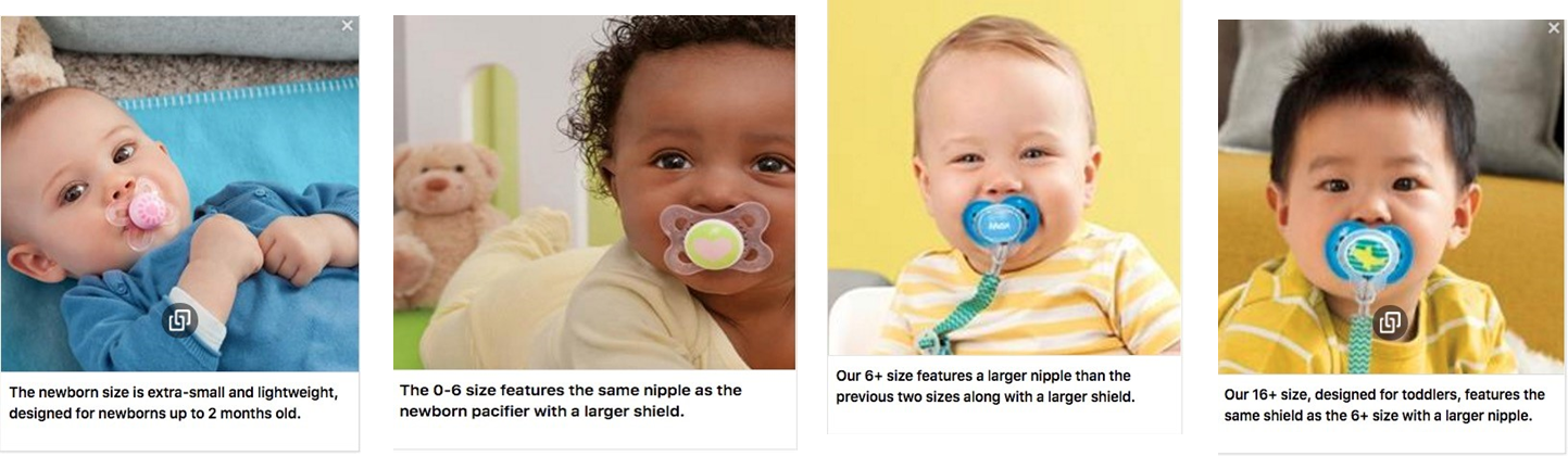 Mam Pacifiers - Pacifier (1443x420), Png Download