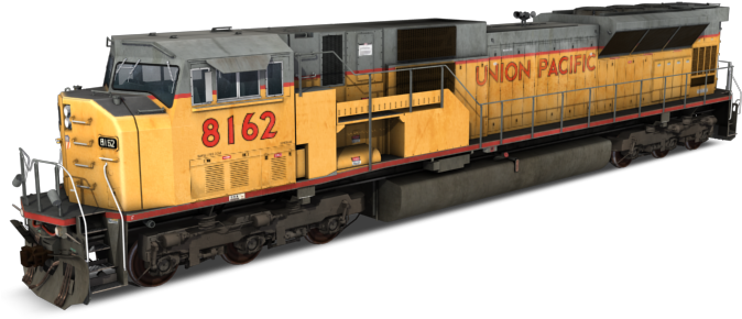 Emd Sd9043mac Up - Emd Sd90mac (683x309), Png Download