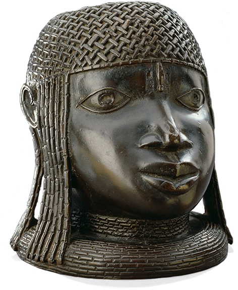 commemorative Head Of An Oba , Nigeria, 16th - Commemorative Head Of An ...