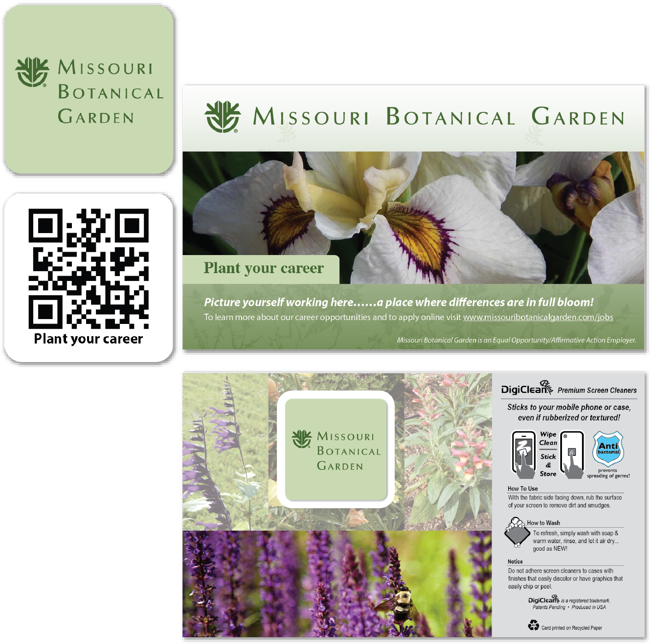 Missouri Botanical Gardens - Adafruit Qr Code - Sticker! (1408x1410 ...