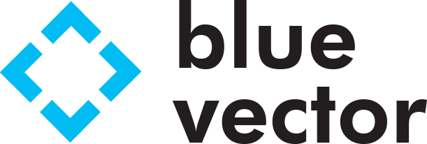 Blue Vector Blue Vector - Graphic Design (611x206), Png Download