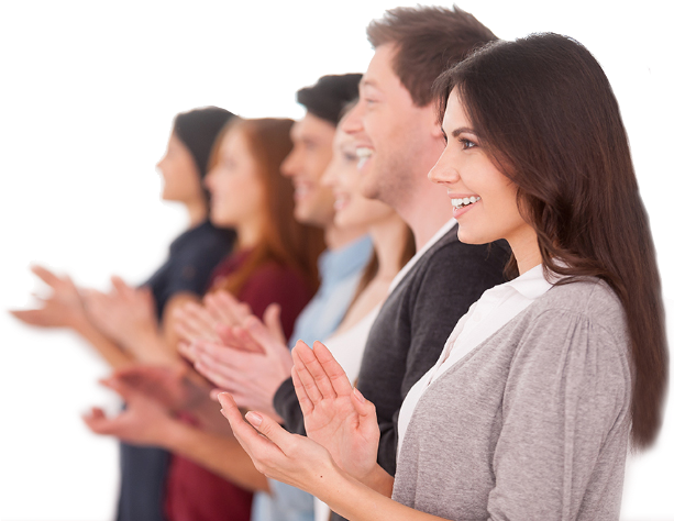 Download Smiles Cil People Clapping - Photography | Transparent PNG ...