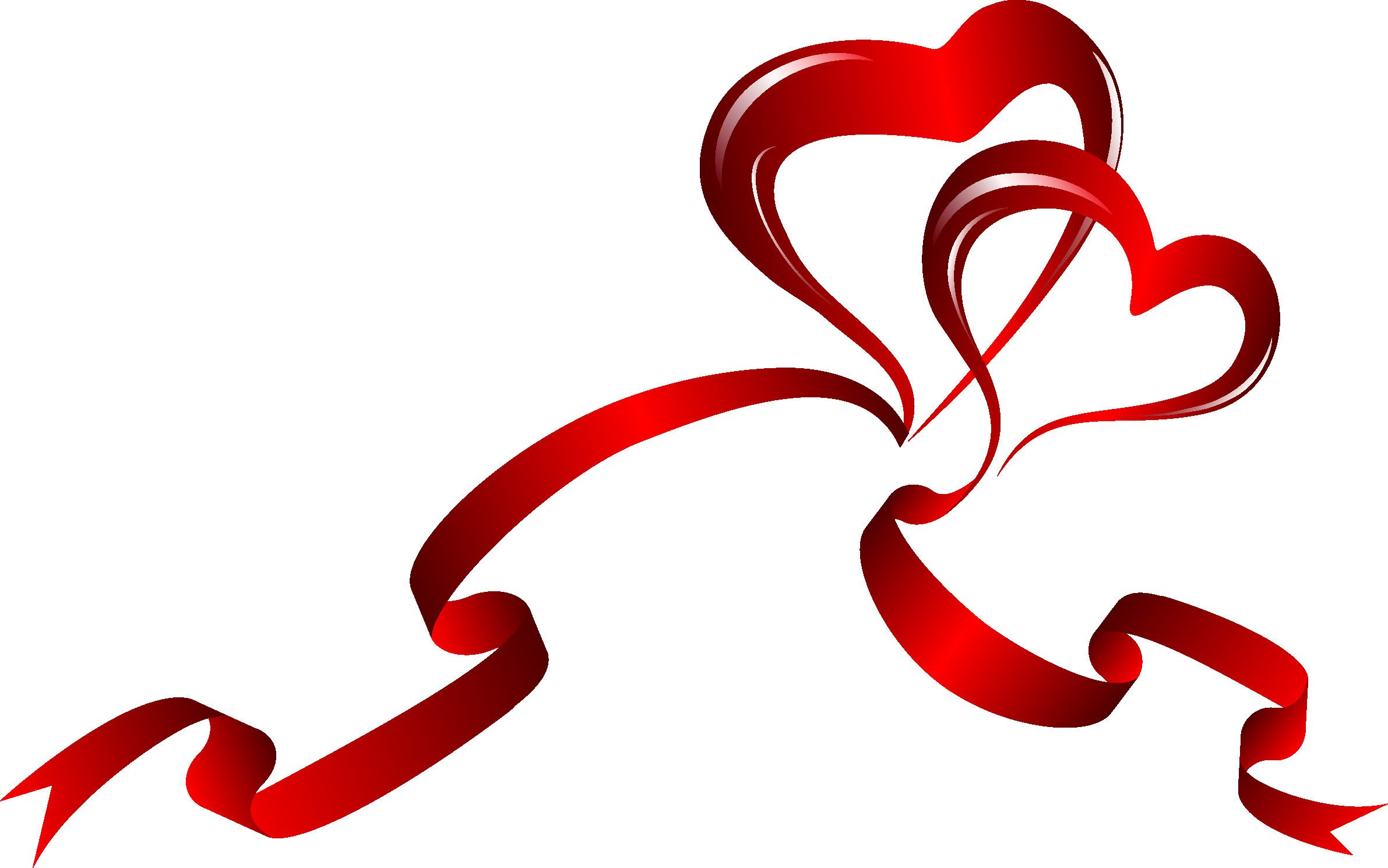 Download Ribbon, Heart - Ribbon Vector | Transparent PNG Download | SeekPNG