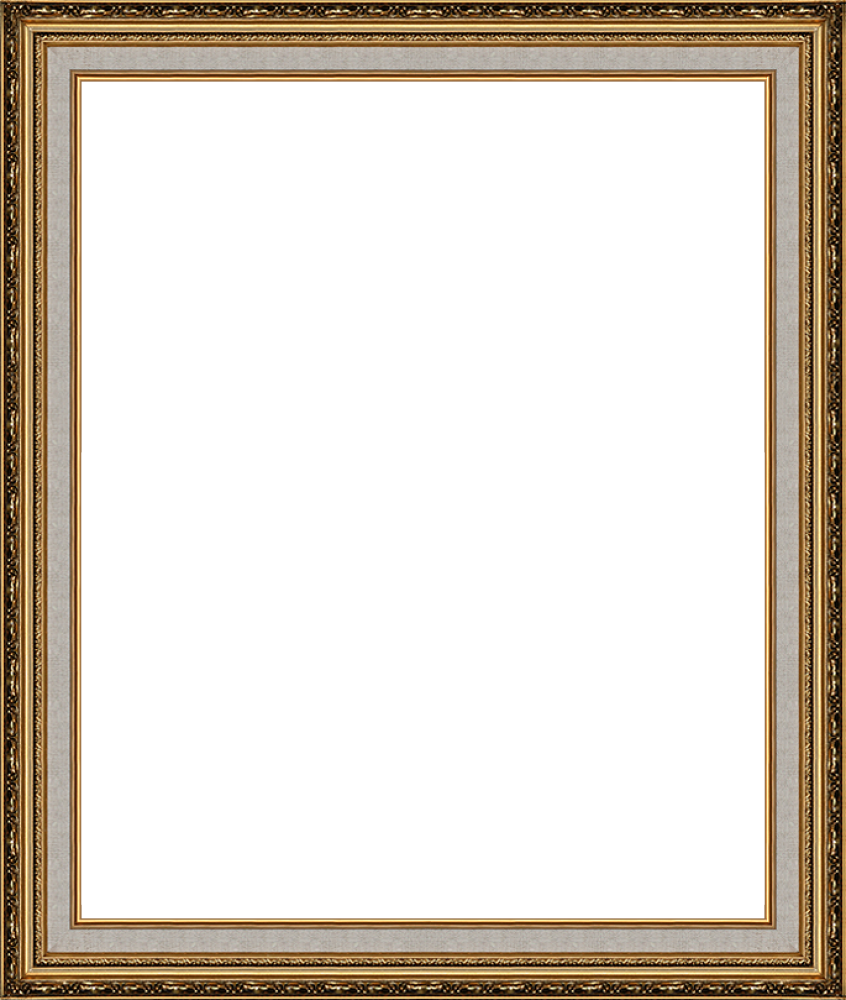 Filigree Frame - Elegant Photo Frame Png (846x1000), Png Download