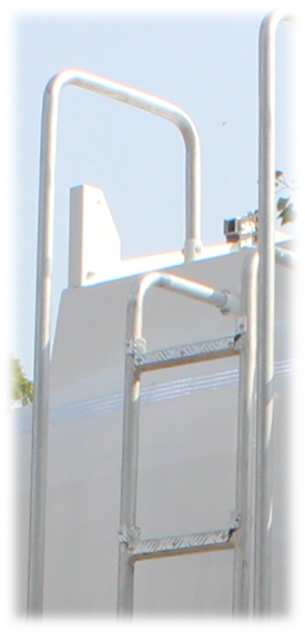 Anti Skid Checkered Plate On Ladder To Ensure Safe - Turnstile (275x571 ...