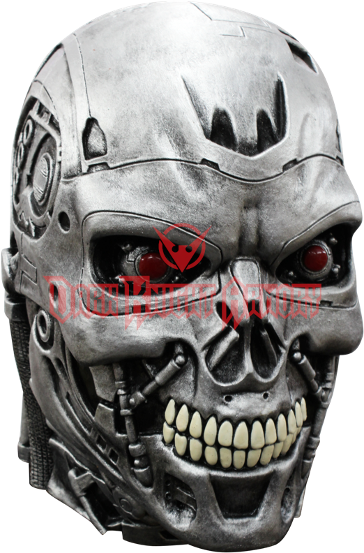 T-800 Endoskull Terminator Mask - Terminator Endoskull Mask For Adults ...