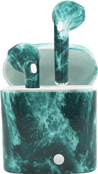 Ocean Waves Custom Airpods Colourpods™ - 3d Ocean Earpods (600x600 ...