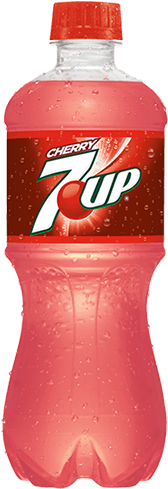 7up Cherry - Cherry 7 Up Bottle (250x500), Png Download