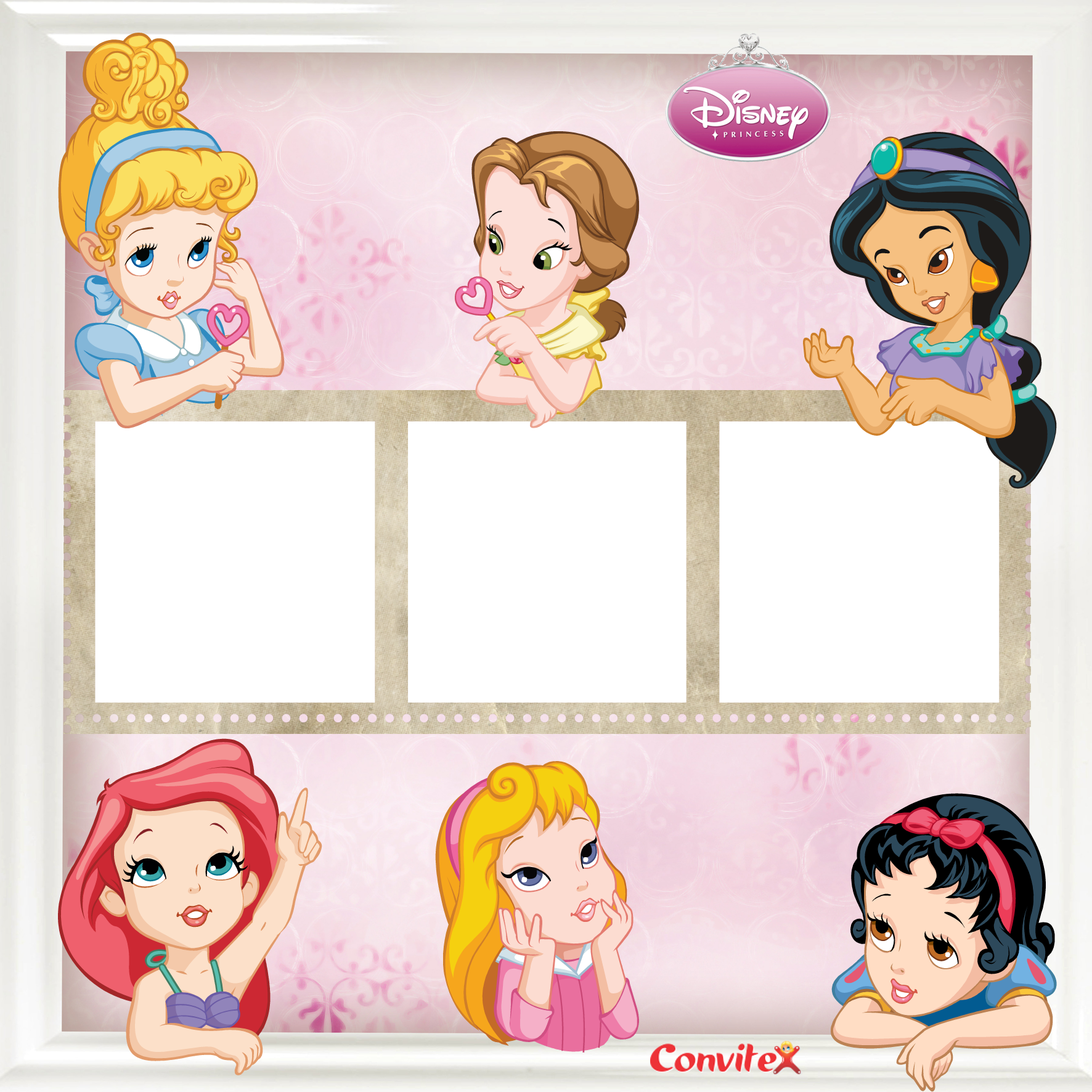 Download Free Disney Princess Frame Png - Baby Disney | Transparent PNG ...