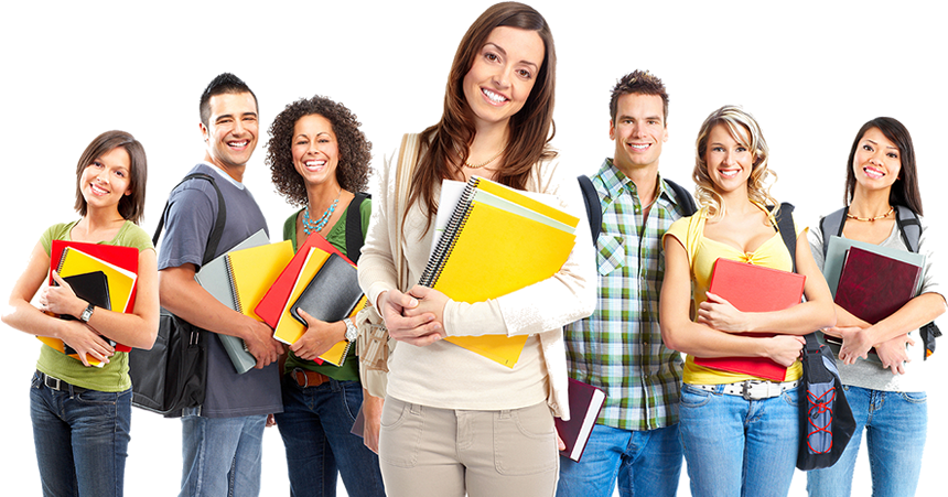 College Students (884x463), Png Download
