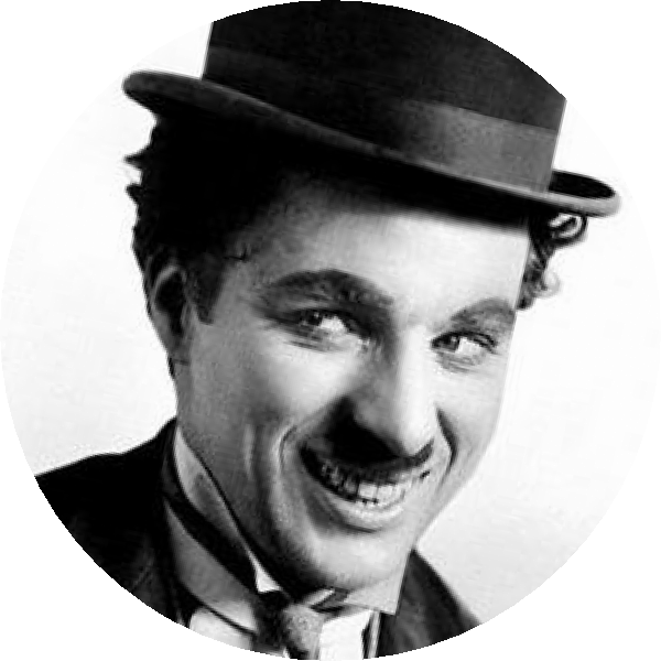Charliechaplin - Charlie Chaplin (600x600), Png Download
