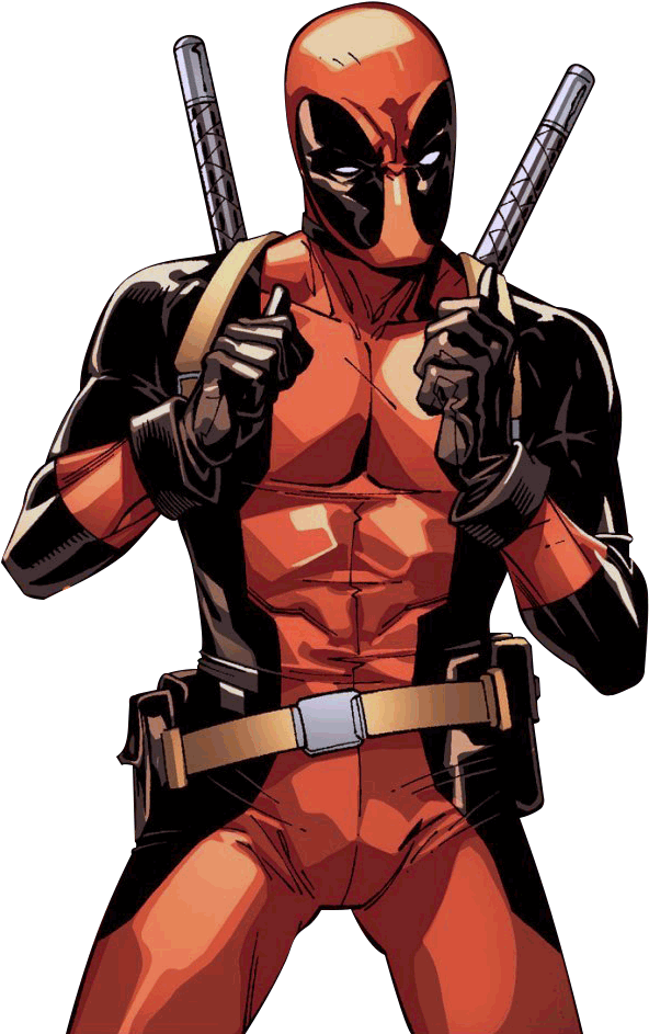 Deadpool - Deadpool Render (747x1022), Png Download