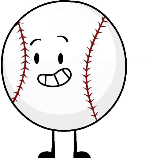 Baseball - Inanimate Insanity 2 Baseball (570x540), Png Download