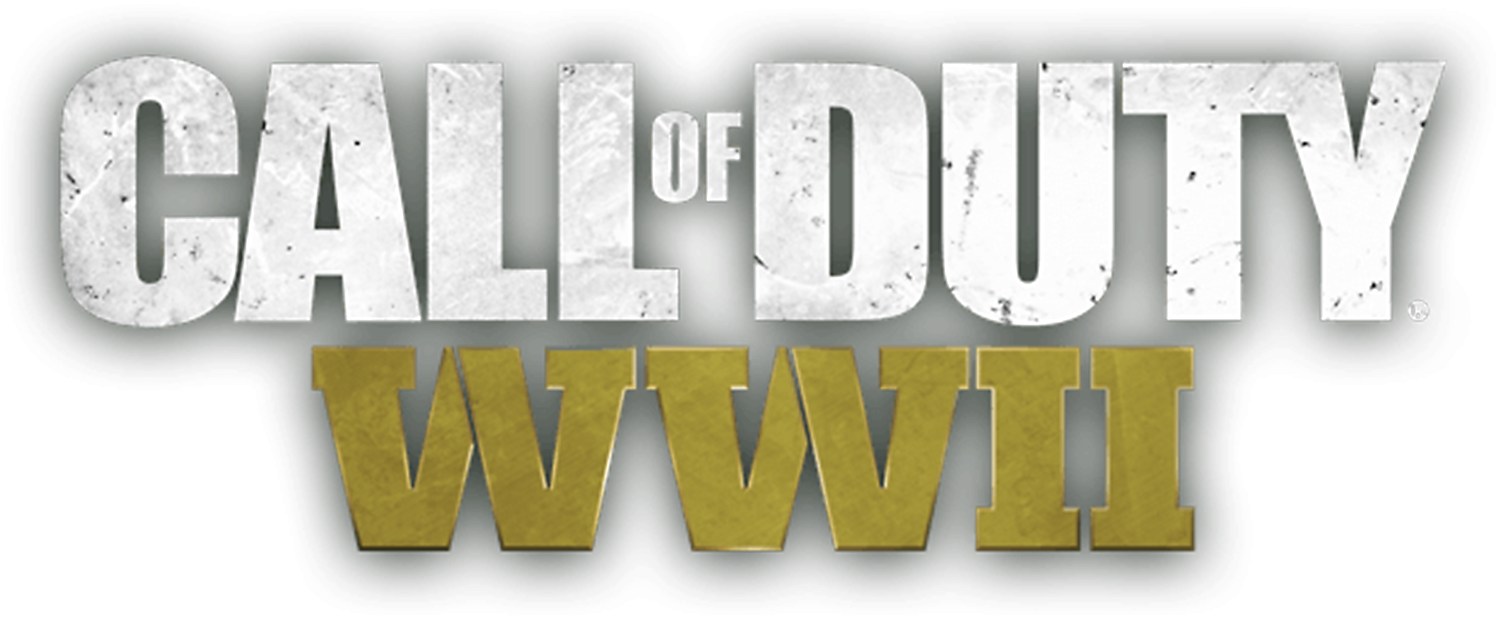 Call Of Duty World War Ii Logo - Cod Ww2 Logo Png (607x249), Png Download