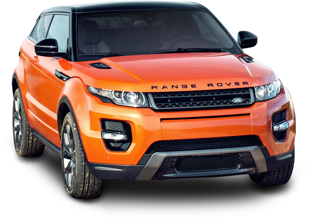 Orange Land Rover Range Rover Car Png Image - Range Rover .png (500x373 ...