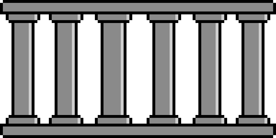 Download Prison Bars - Prison Pixel Art | Transparent PNG Download ...