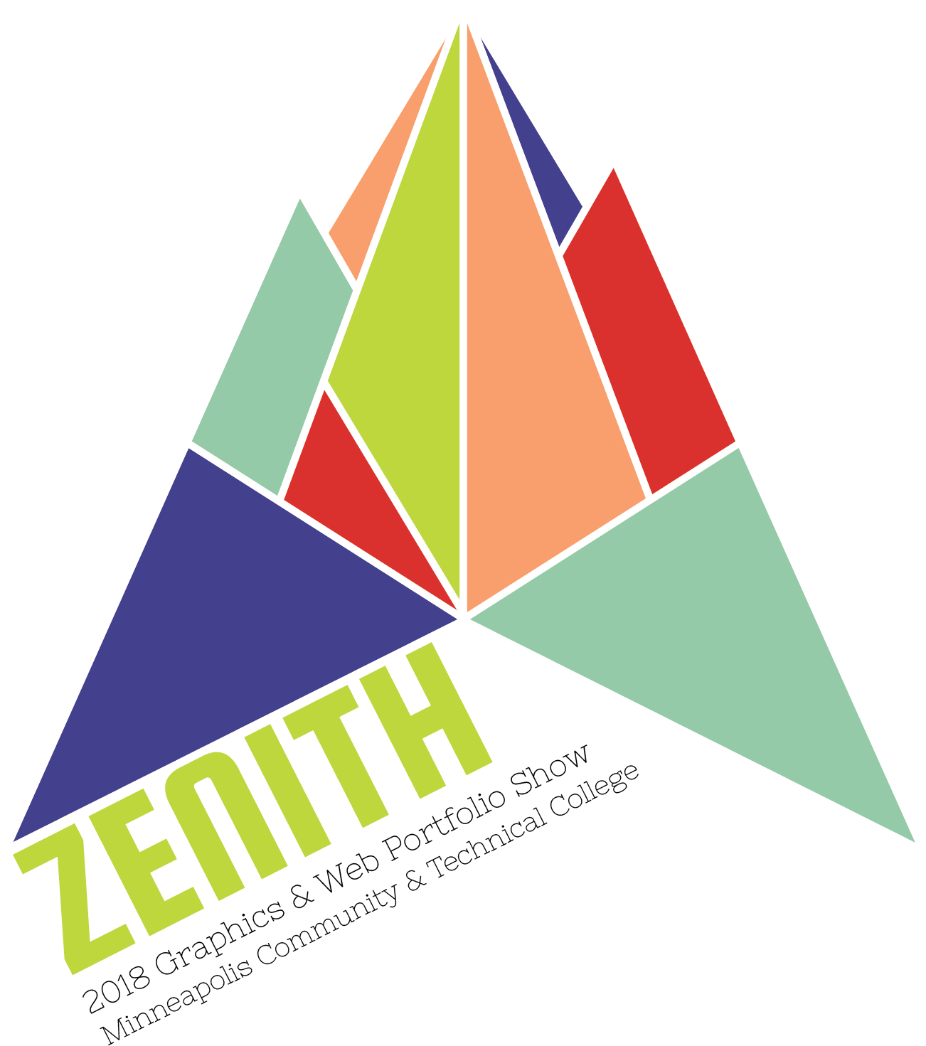 Zenith Show Logo - Triangle (1301x1478), Png Download