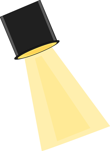 Theater Lights Clipart - Movie Light Clip Art (365x500), Png Download