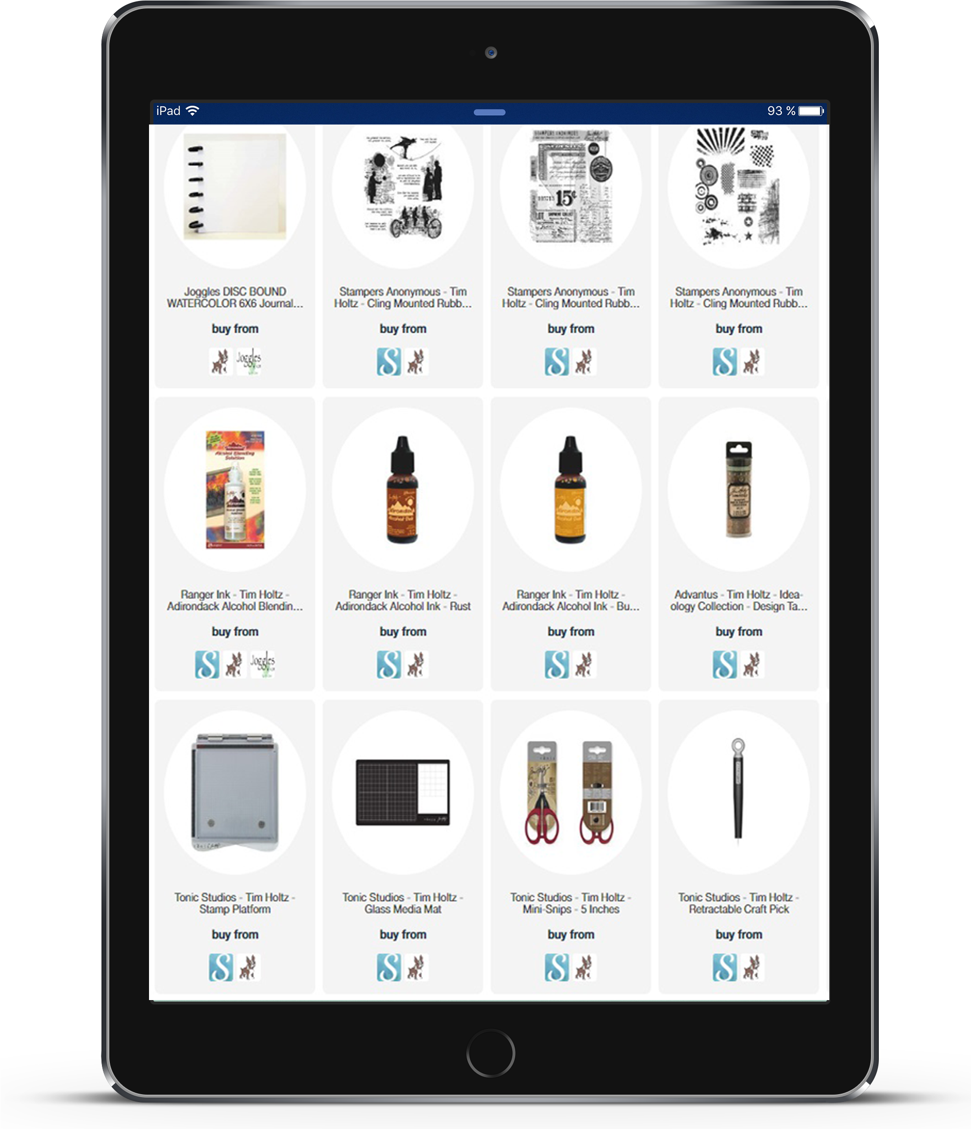Our Automated, Beautifully Designed Product Lists Are - Tablet Computer ...