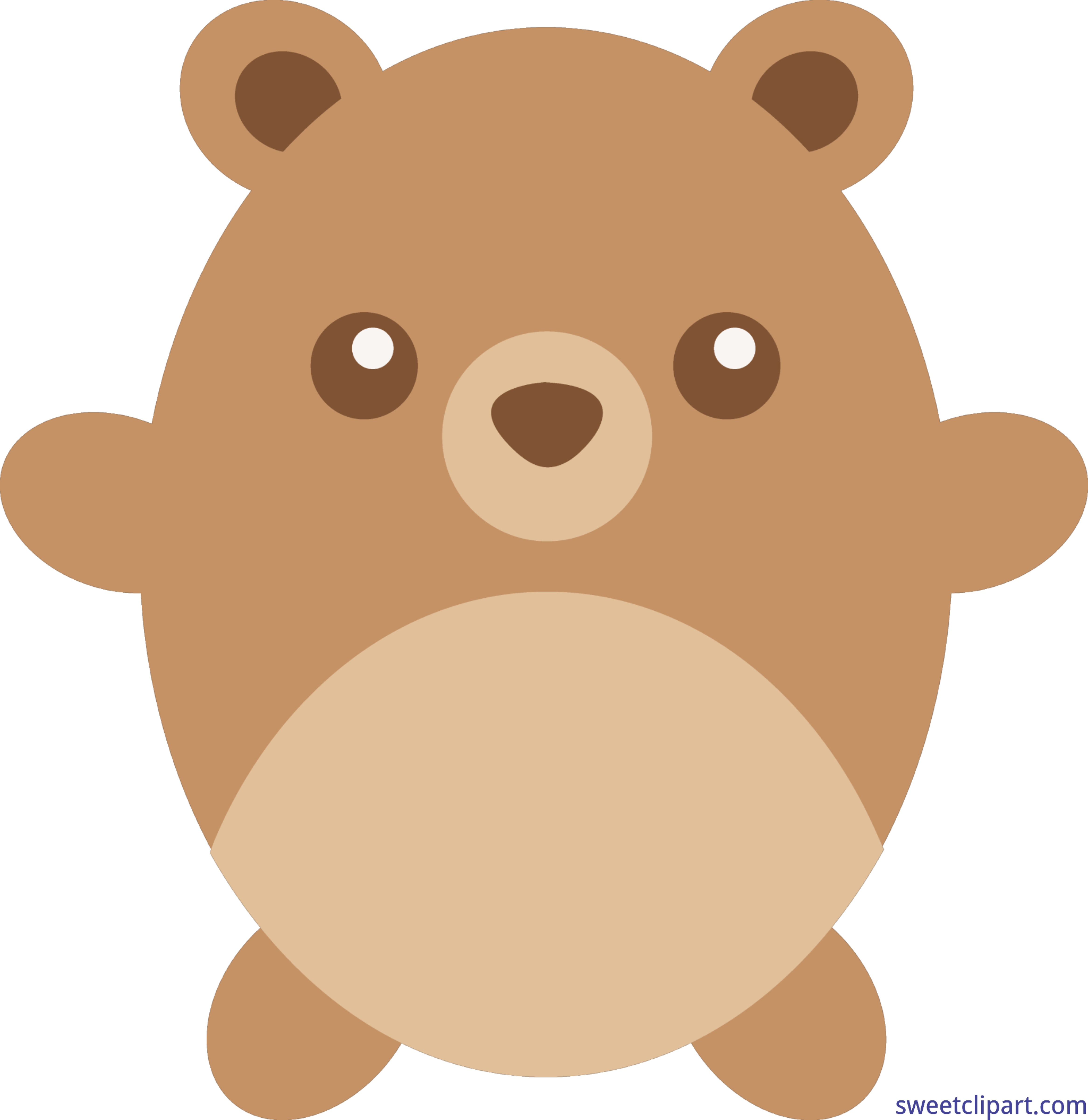 Sweet Clip Art - Teddy Bear Sweet Clipart (4663x4800), Png Download