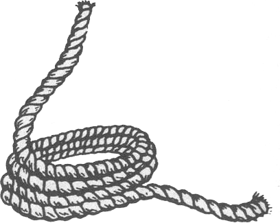 Animated Pictures Of Rope (408x325), Png Download
