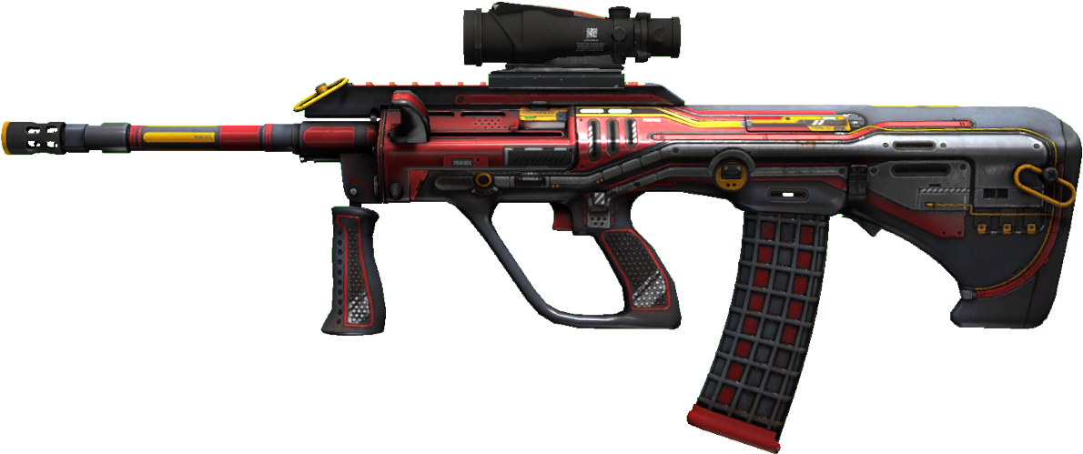 Aug Sydmead Green - Cs Go Guns (1224x543), Png Download