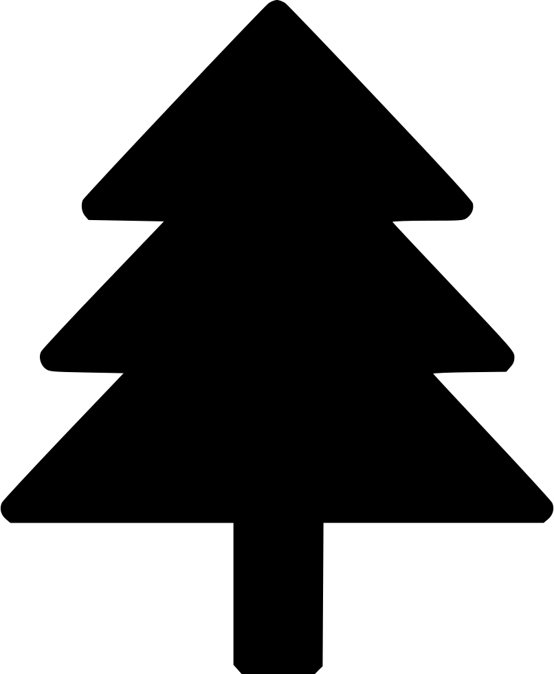 Large Christmas Pine Tree (806x980), Png Download