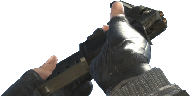Desert Eagle Reload Mw3 - Cod Gif Png (736x378), Png Download